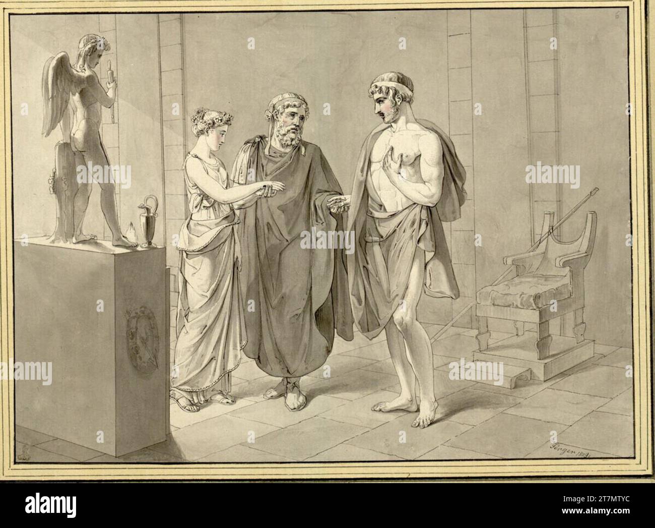 Sigmund Ferdinand von Perger Ten subjects from the Bellerofon table ...