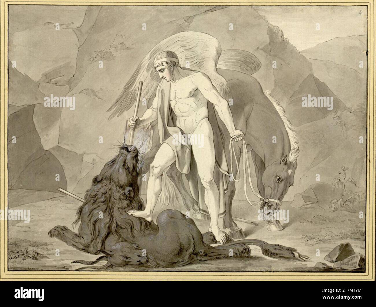 Sigmund Ferdinand von Perger Ten subjects from the Bellerofon table ...