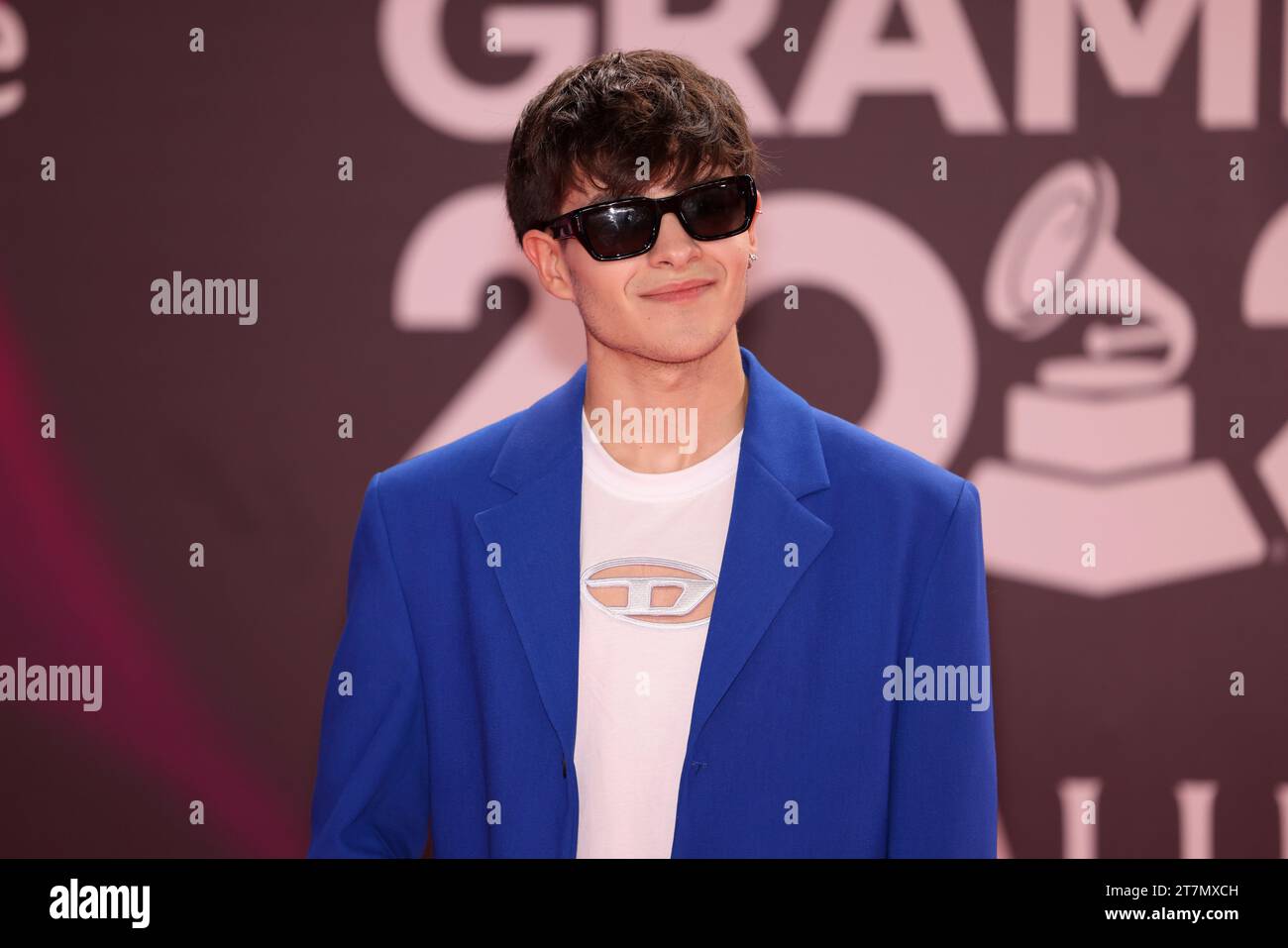 Joel Vidal arrives at the 24th annual Latin Grammy Awards in Seville ...