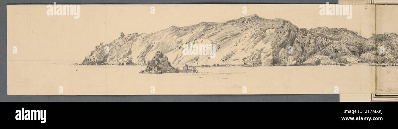 Josef Selleny Nikobelic islands. Pencil 1858 , 1858 Stock Photo - Alamy