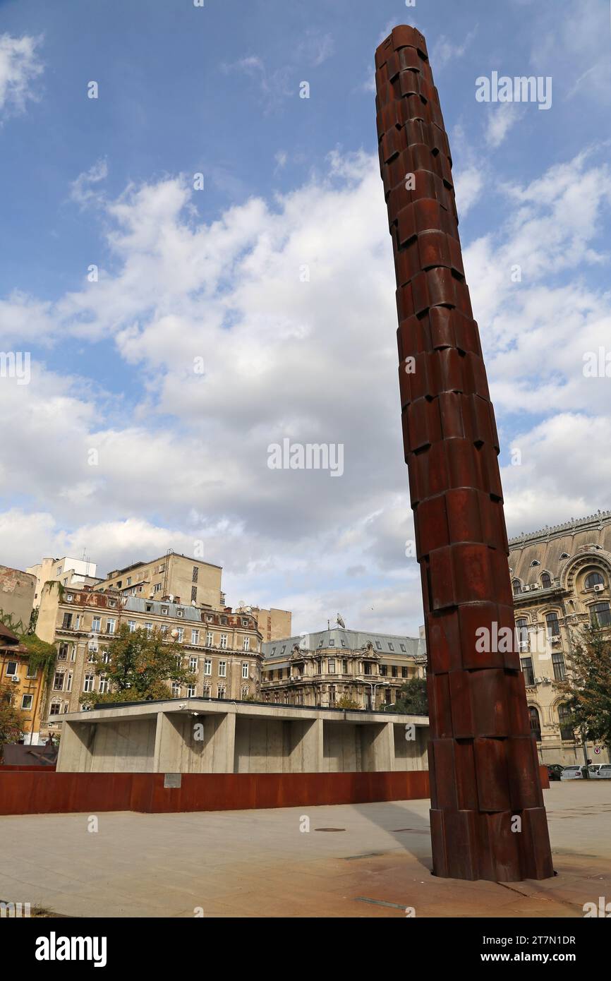 Memorial Column and Via Dolorosa, Holocaust Memorial, Strada Anghel ...