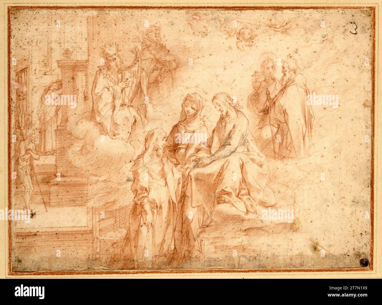 Francesco Vanni Scenes from the life of St. Katharina of Siena. (The ...