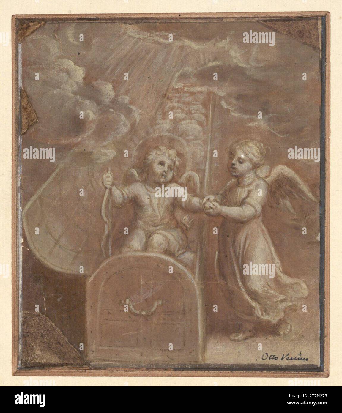 Otho van Veen The soul receives the Amor Divinus from the heavenly ...