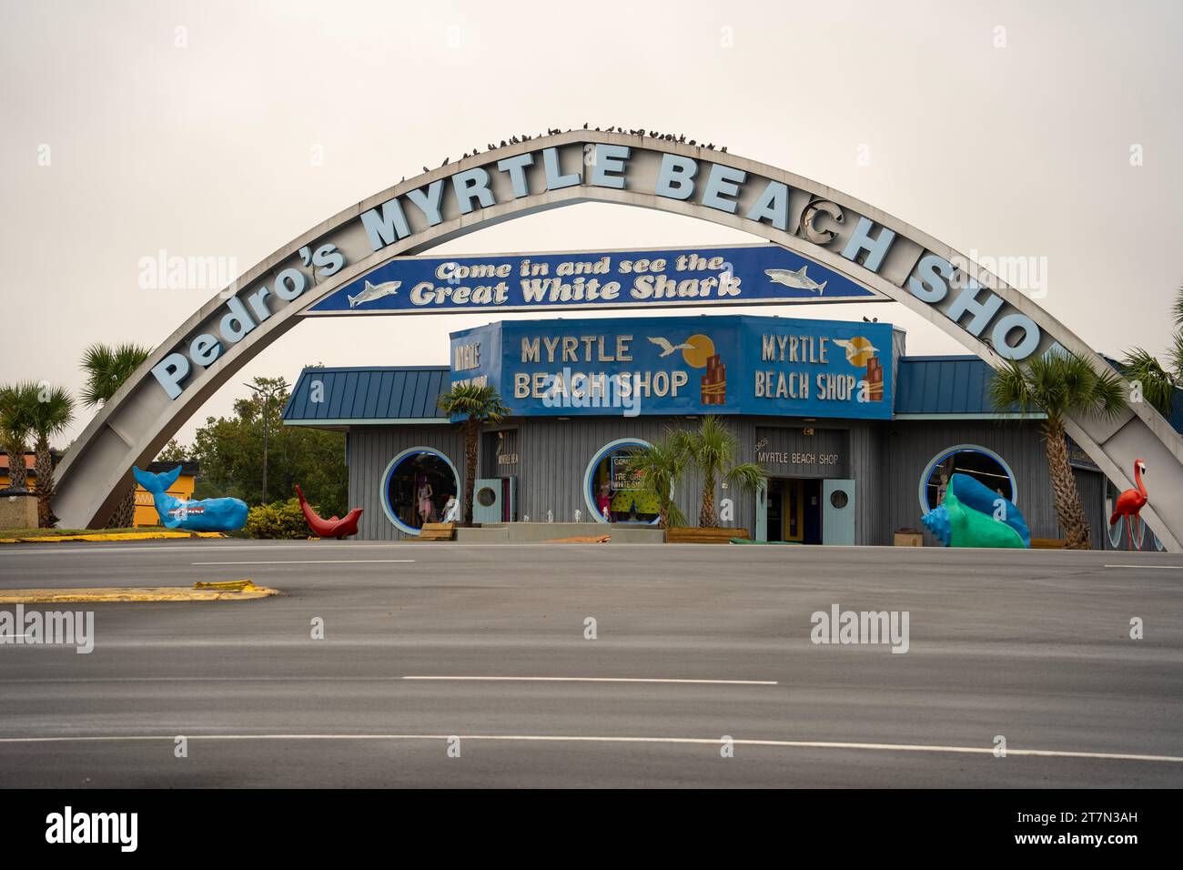 South of the Border road side attraction on highway 95 in Hamer South ...