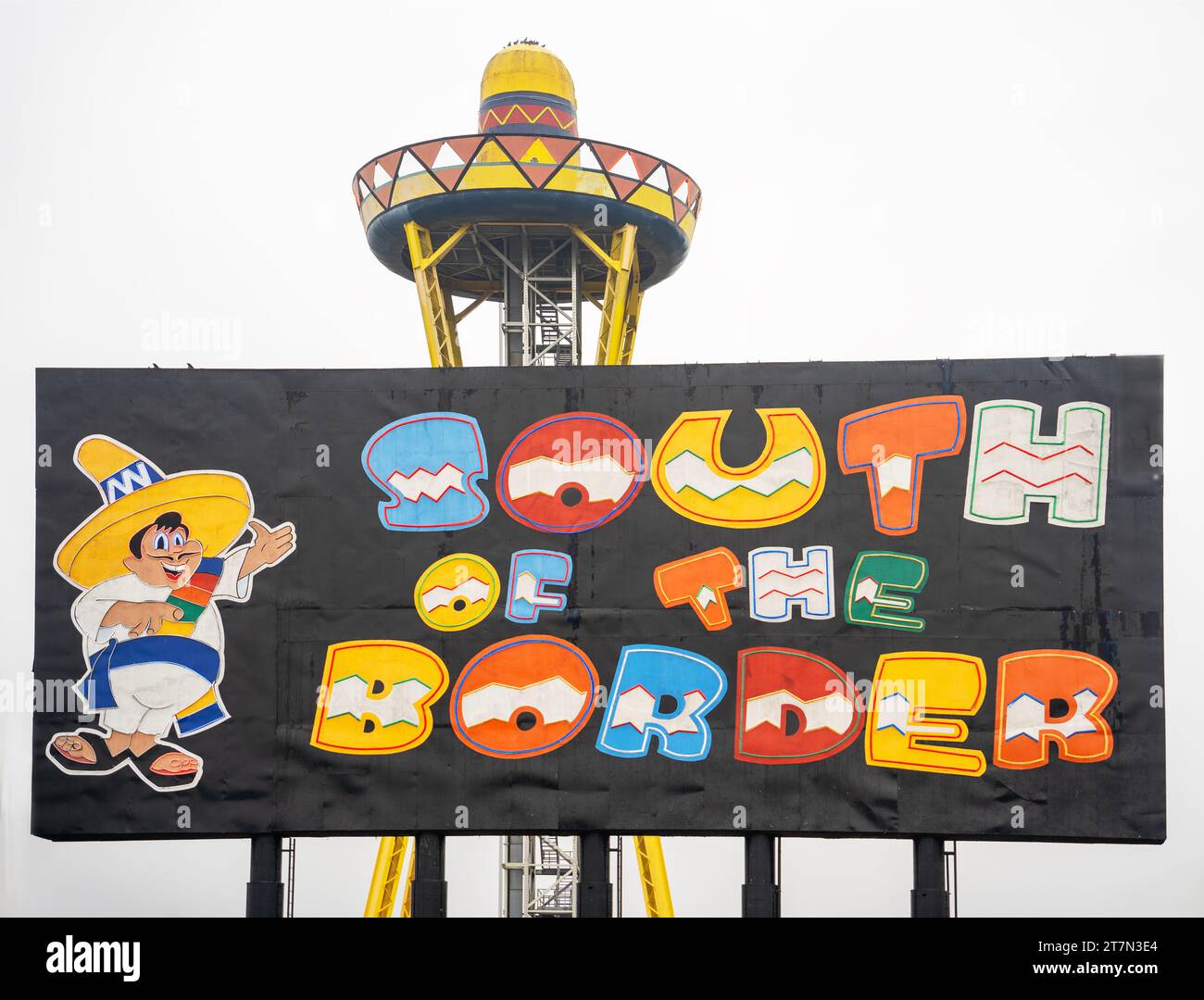 South of the Border road side attraction on highway 95 in Hamer South ...