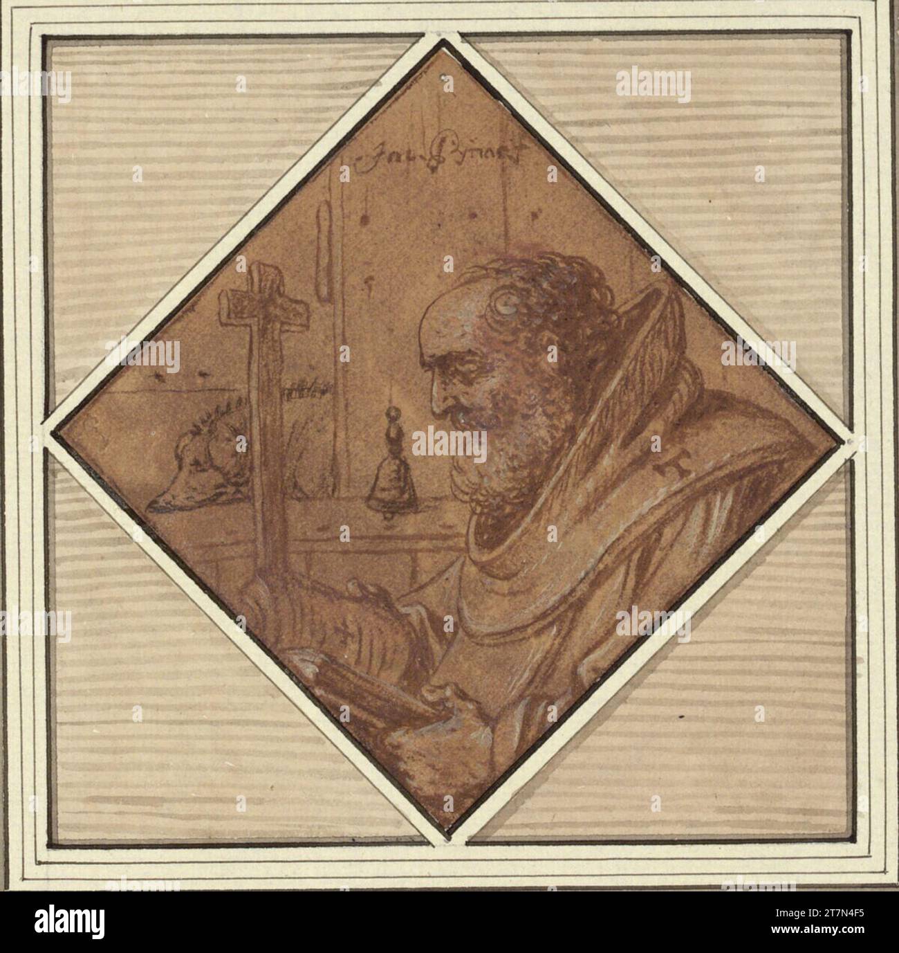 Jacob Symonsz. Pynas Diamond -shaped chest of the St. Antonius of the ...