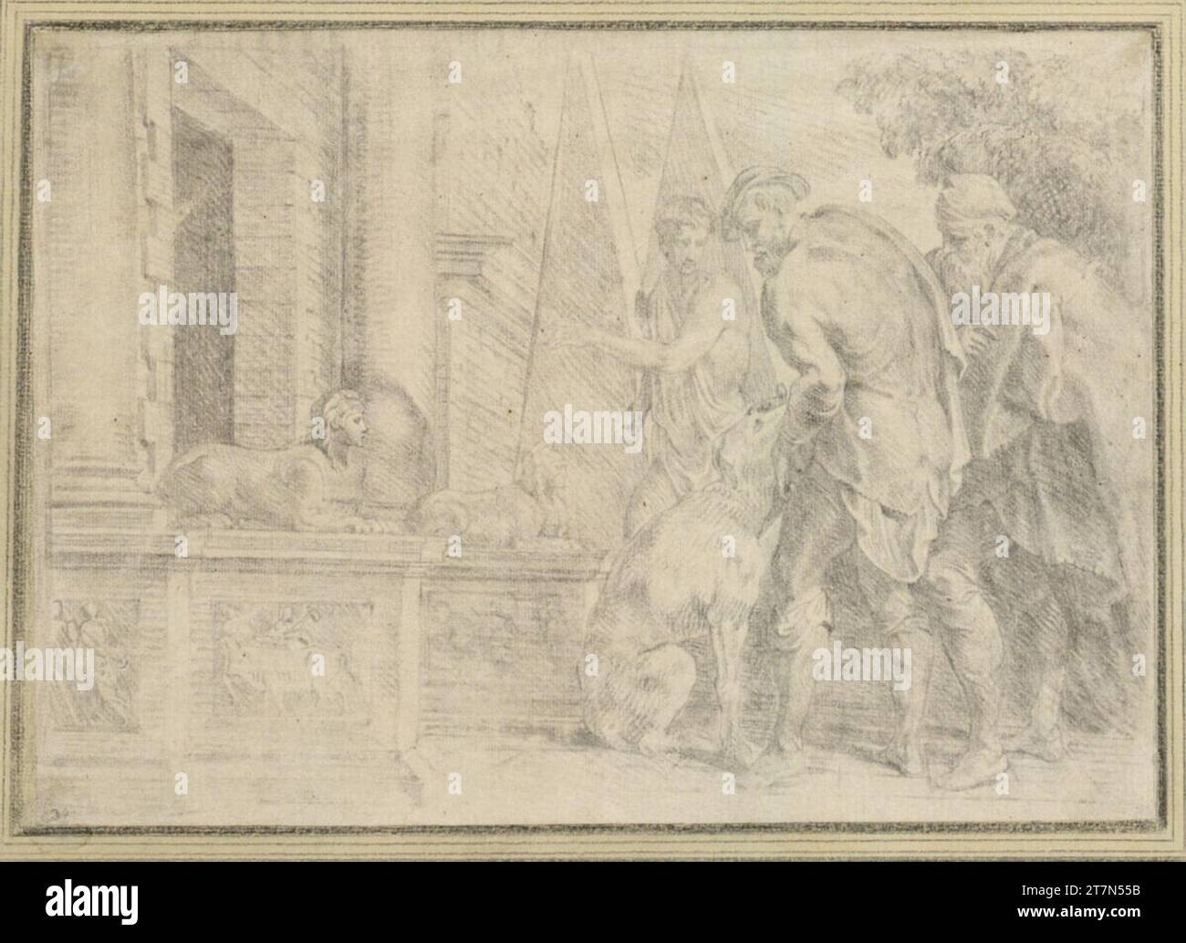 Abraham van Diepenbeeck Ulysses is recognized by his dog Argos. Torture ...
