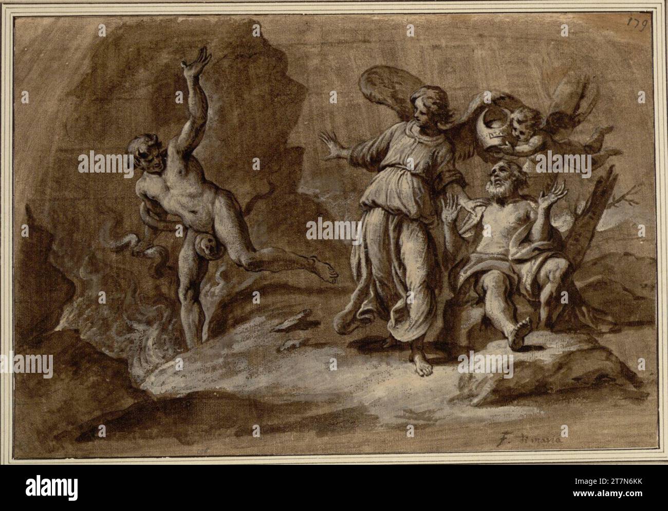 Shoulder angel and devil hi-res stock photography and images - Alamy