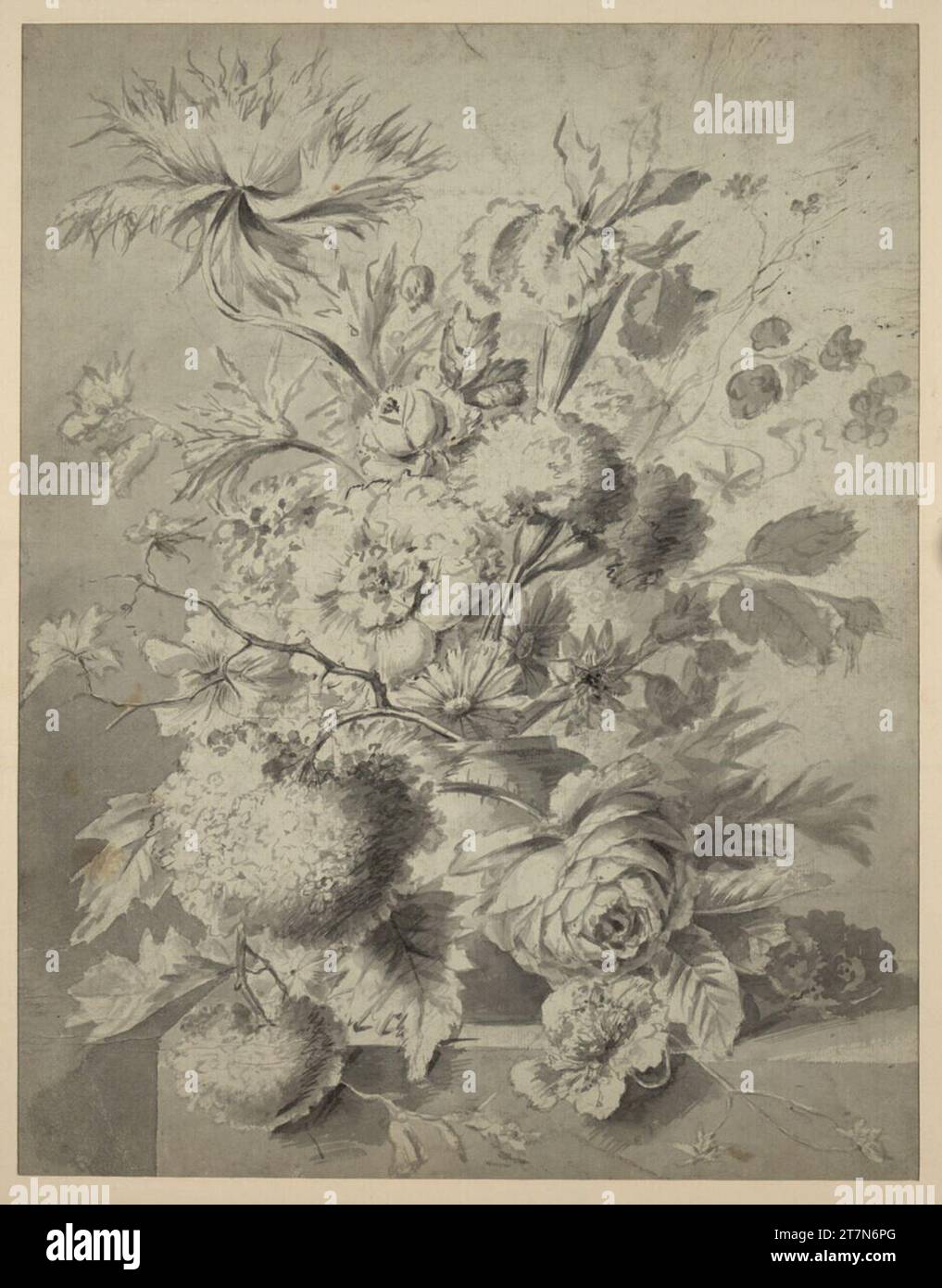 Rachel ruysch flower still life hi-res stock photography and images - Alamy