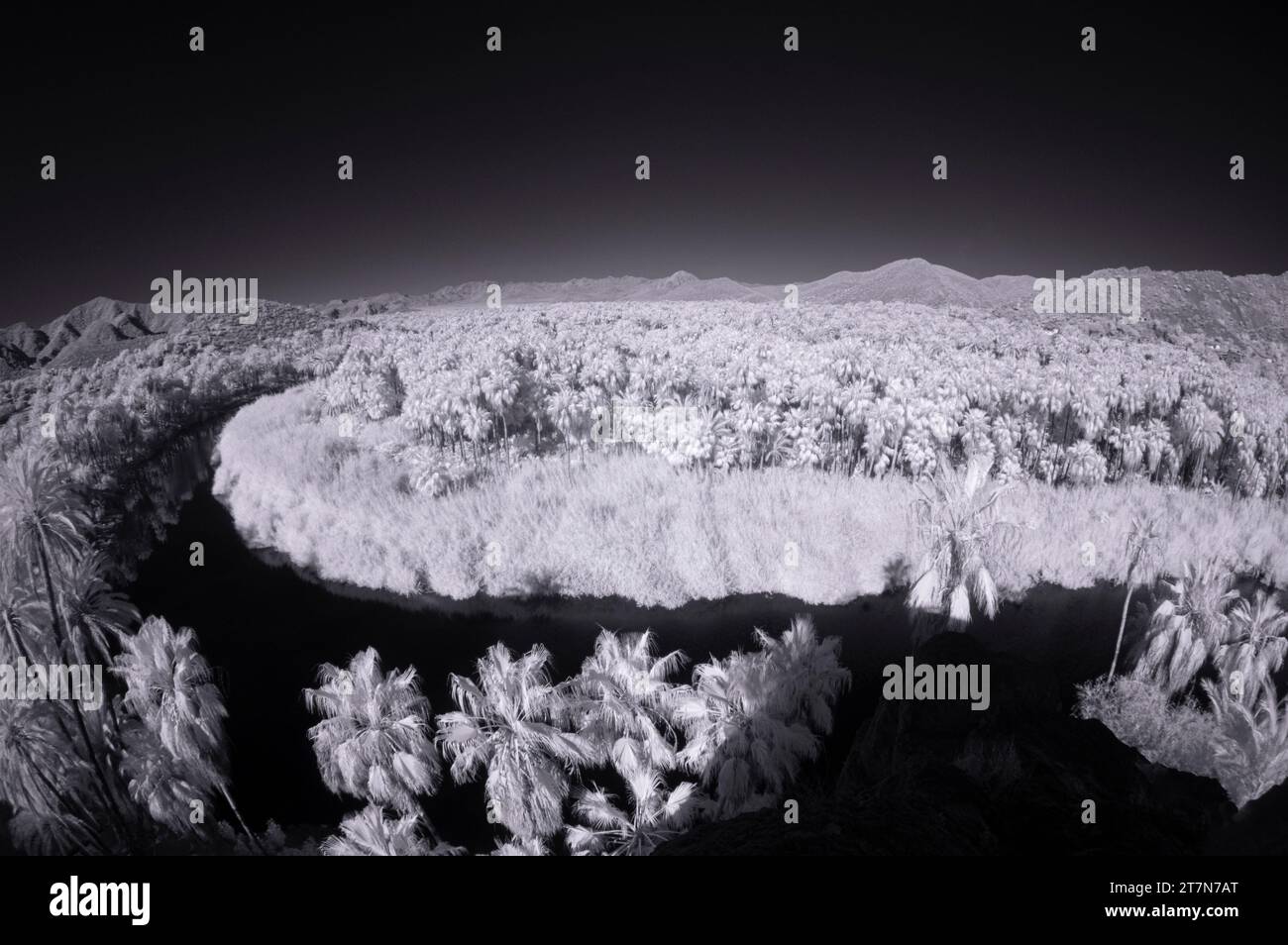 The short 'river' flowing through Mulege, Baja California Sur, Mexico ...