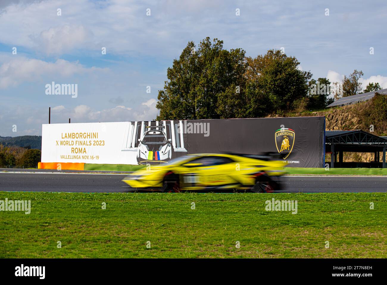 Vallelunga circuit, Rome, Italy 16/11/2023 - Lamborghini Super Trofeo ...