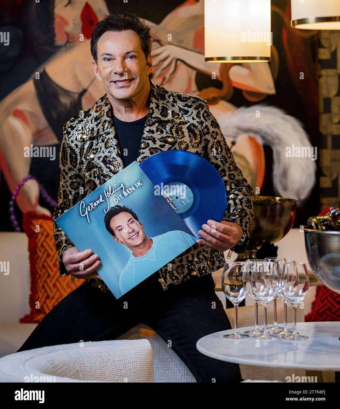 AMSTERDAM - Portrait of Gerard Joling during the presentation of his ...
