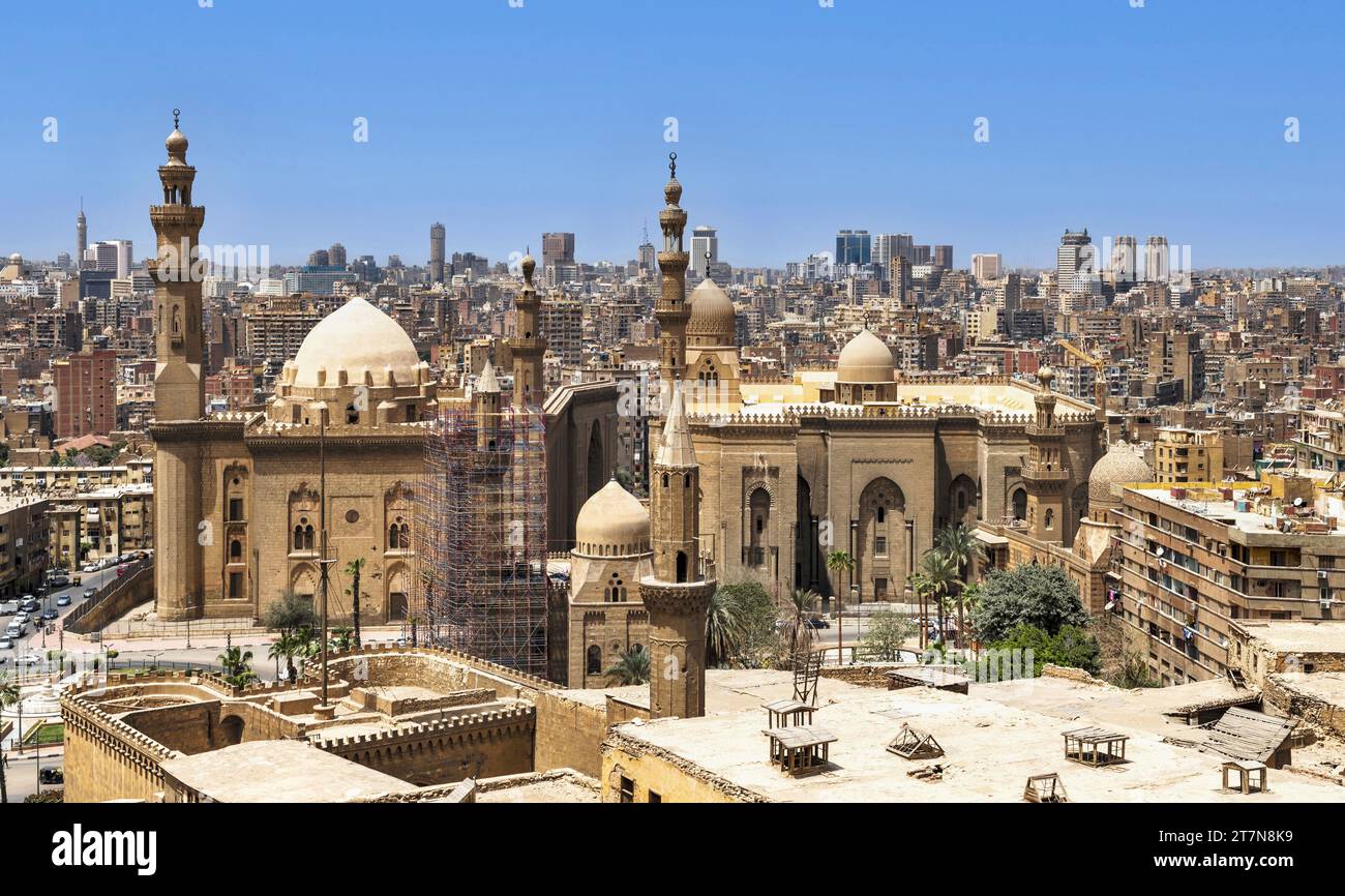Mosques in in Islamic Cairo Stock Photo - Alamy