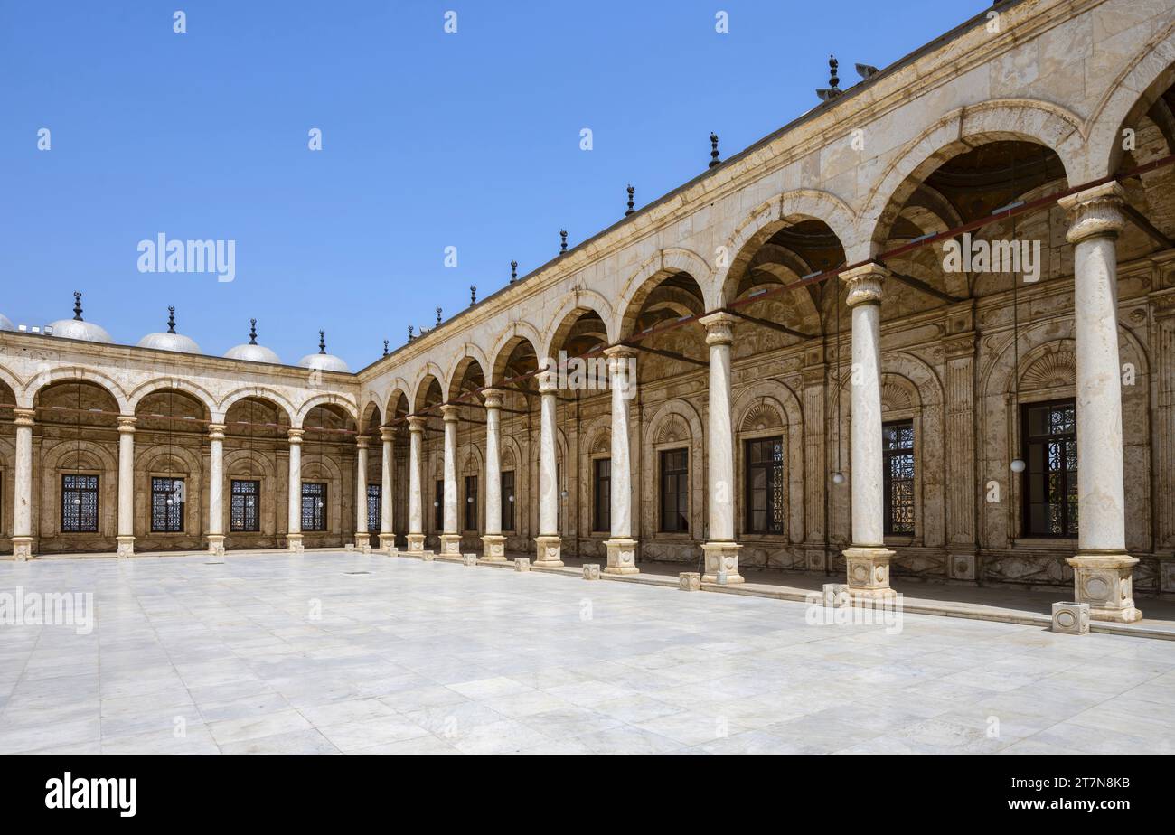 Great Mosque of Muhammad Ali Pasha in the Cairo Citadel Stock Photo - Alamy