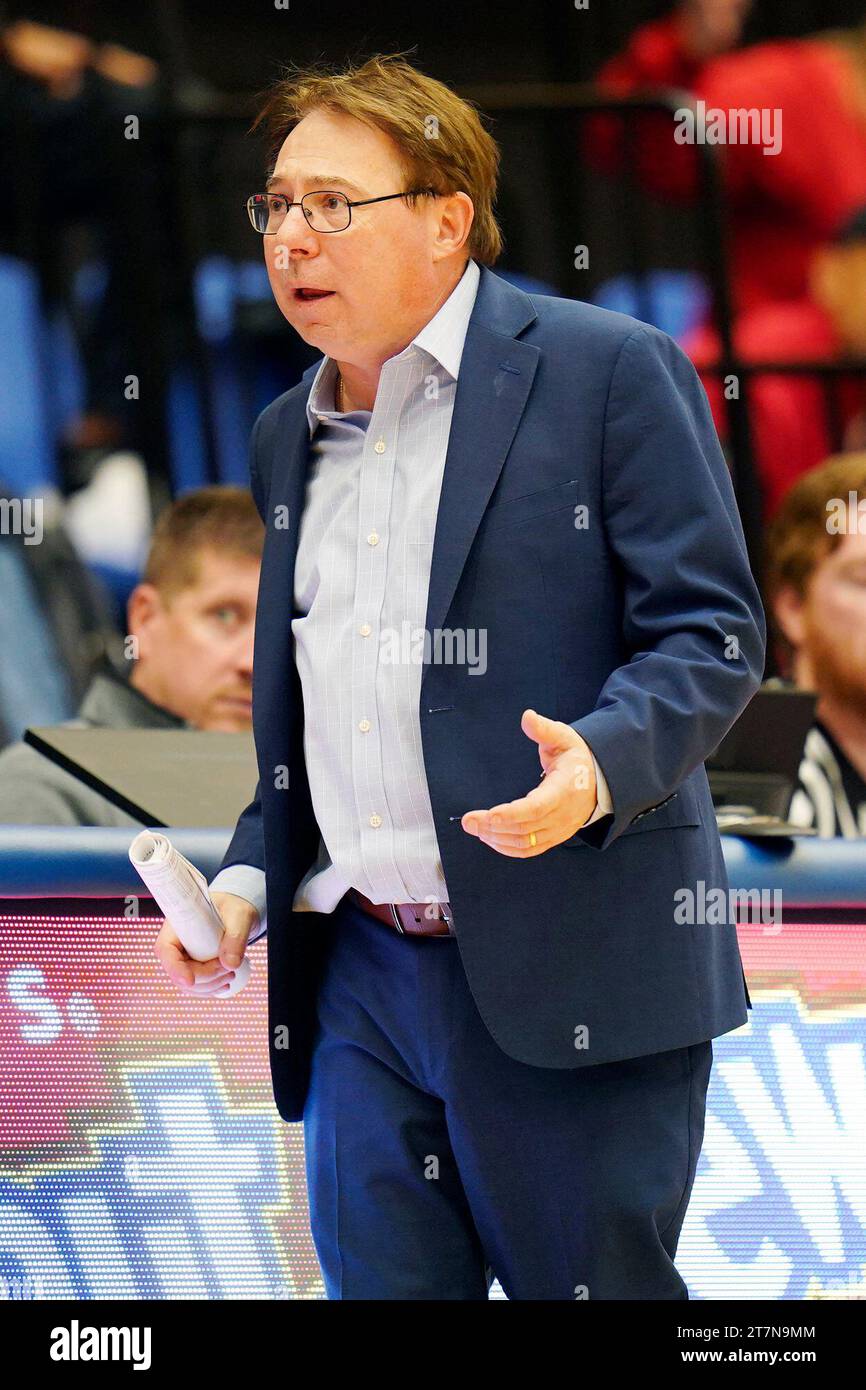 Seton Hall head coach Anthony Bozzella during an NCAA basketball game ...