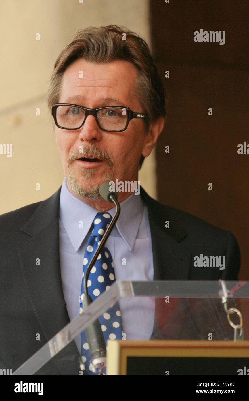 Gary Oldman at the Hollywood Chamber of Commerce ceremony to honor ...