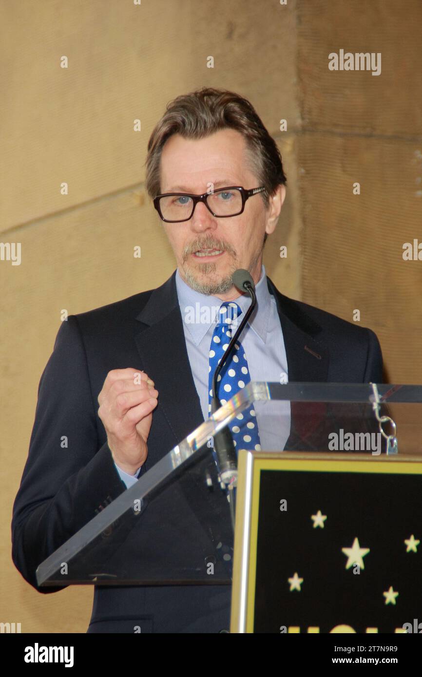 Gary Oldman at the Hollywood Chamber of Commerce ceremony to honor ...