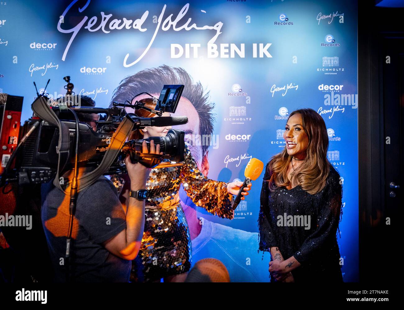 AMSTERDAM - Patty Brard during the presentation of Gerard Joling's new album, Dit Ben Ik. ANP ...