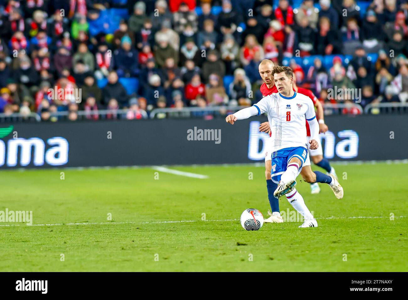 Oslo, Norway, 16th November 2023. The Farao Island's Brandur ...