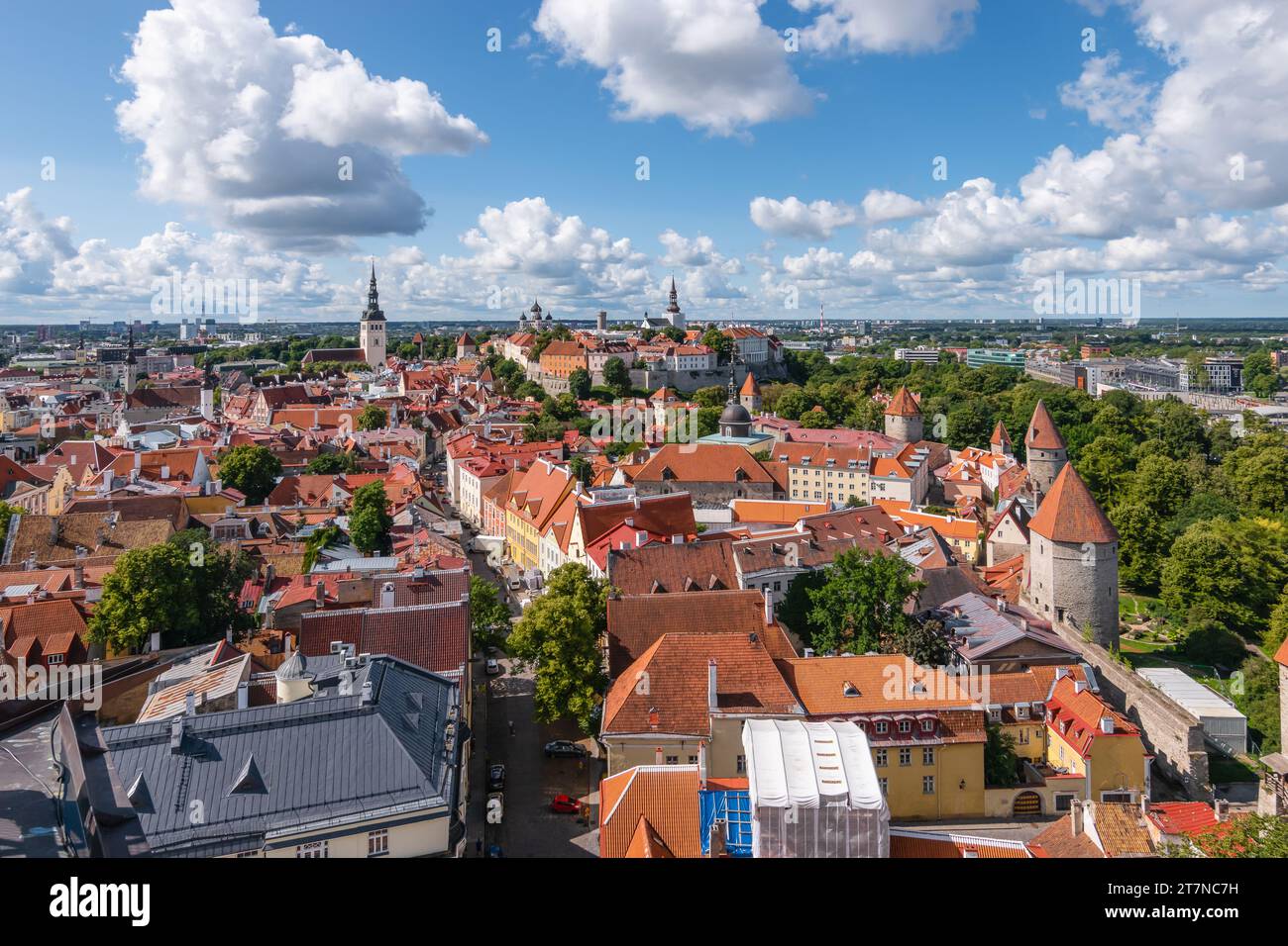 Panoramic daytime view tallinn hi-res stock photography and images - Alamy