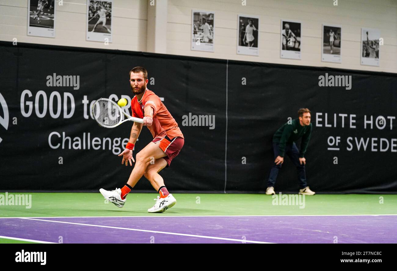 Stockholm, Good To Great tennis academy, Sweden, 11 16 2023, Alexander ...