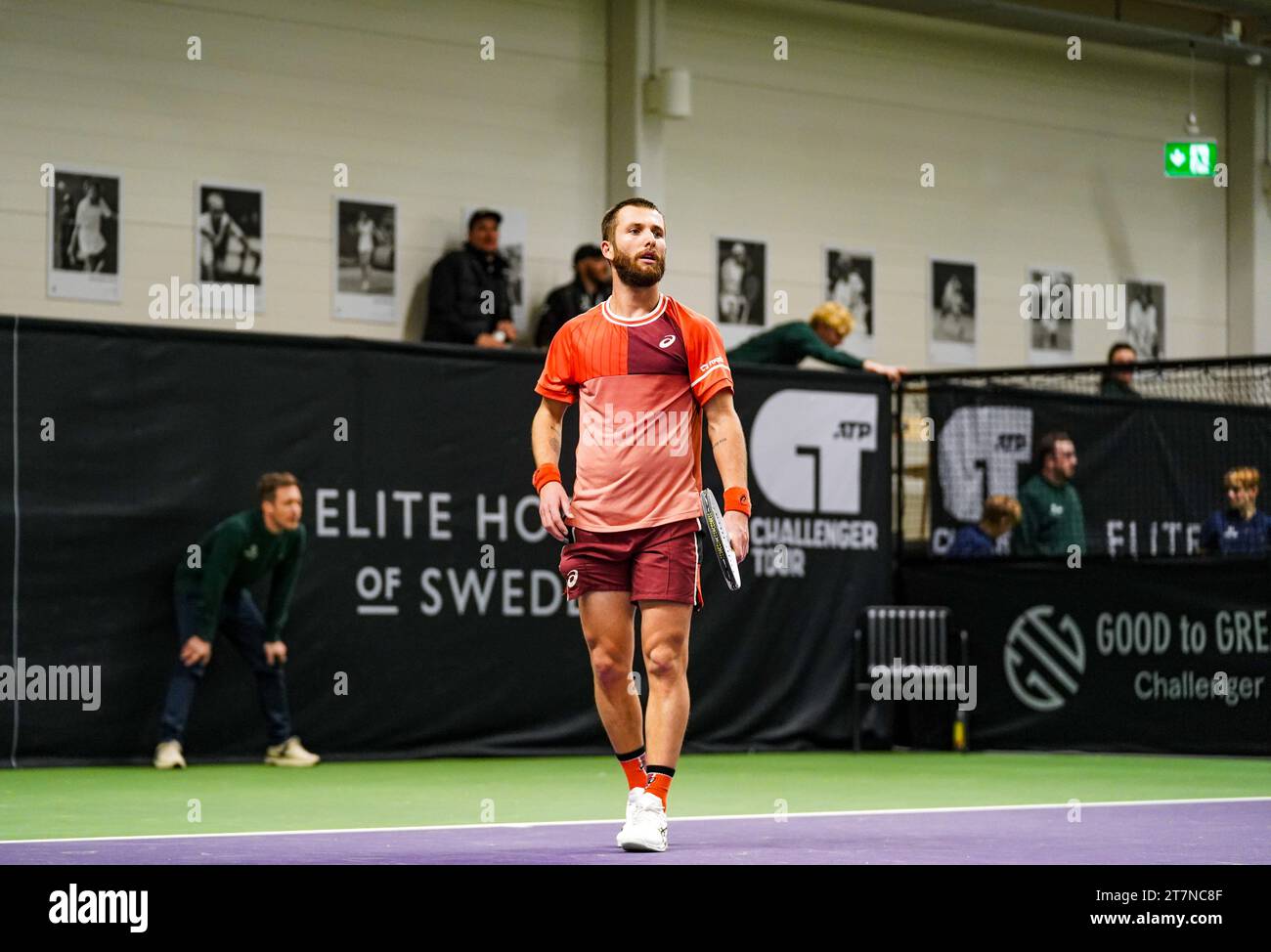 Stockholm, Good To Great tennis academy, Sweden, 11 16 2023, Alexander ...
