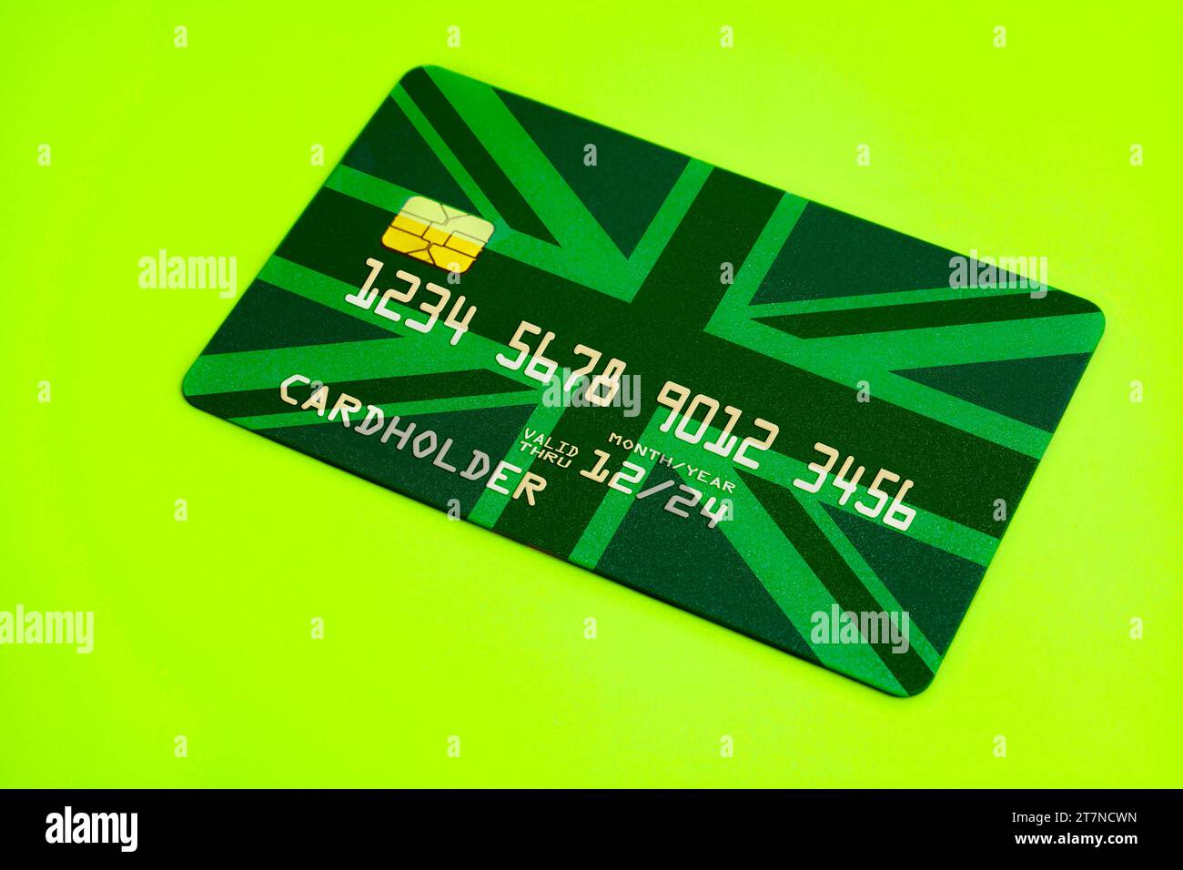Bank credit card uk flag hi-res stock photography and images - Alamy