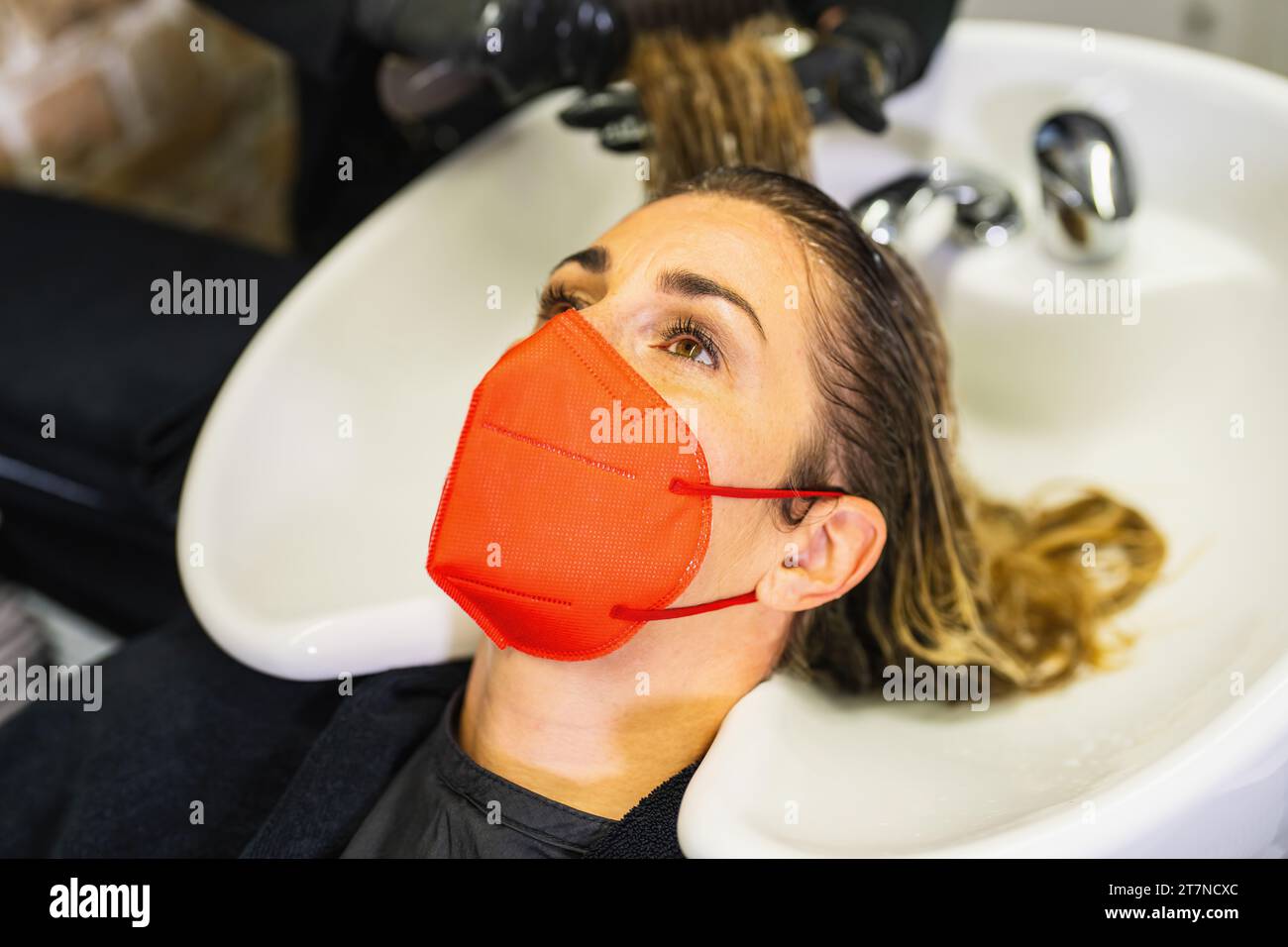 Woman flushed face hi-res stock photography and images - Alamy