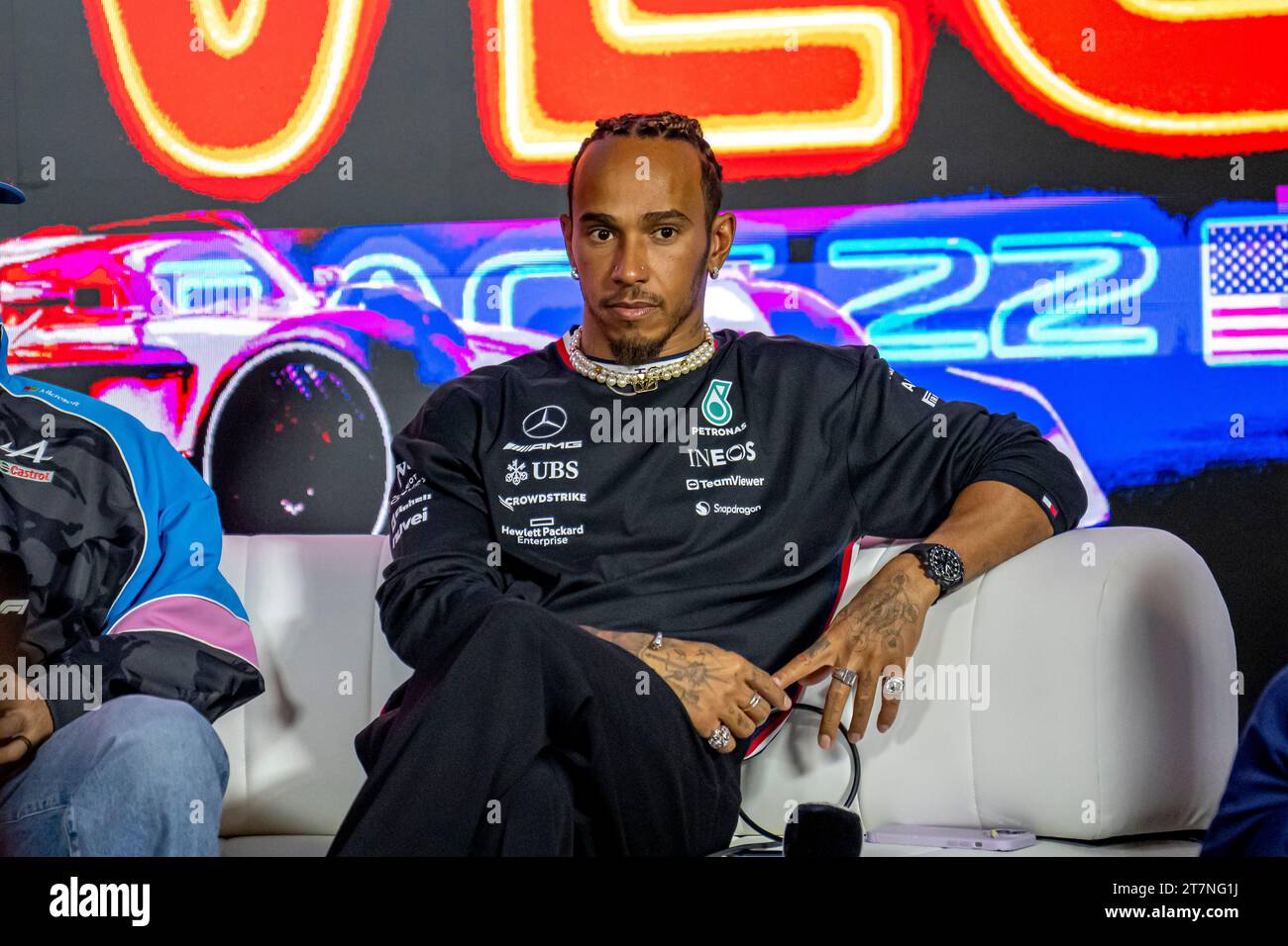 Las Vegas, United States, November 15, Lewis Hamilton, from the United ...