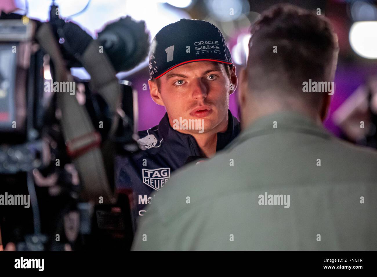 Las vegas strip circuit max verstappen hi-res stock photography and ...