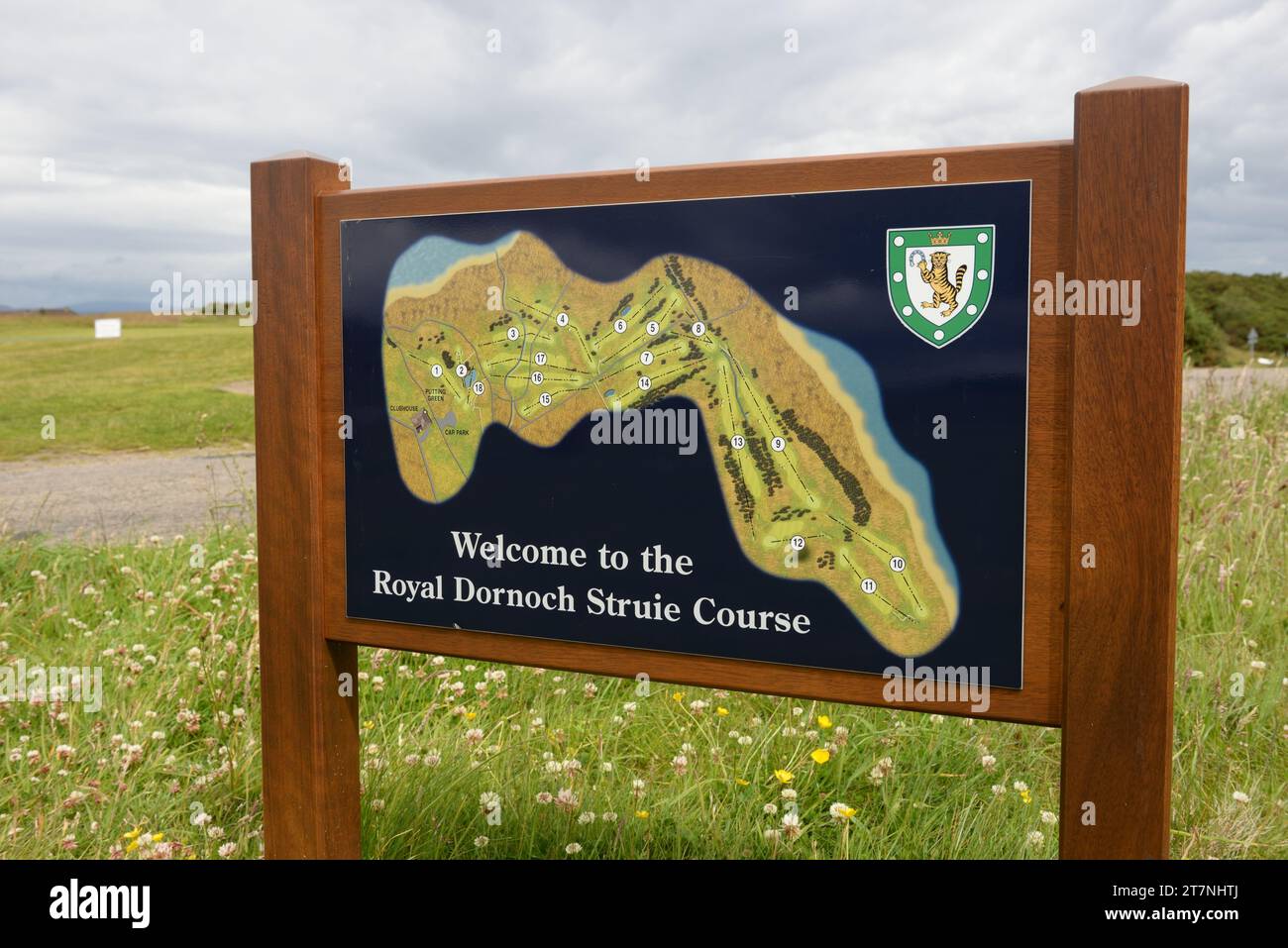 Golf course layout hi-res stock photography and images - Alamy
