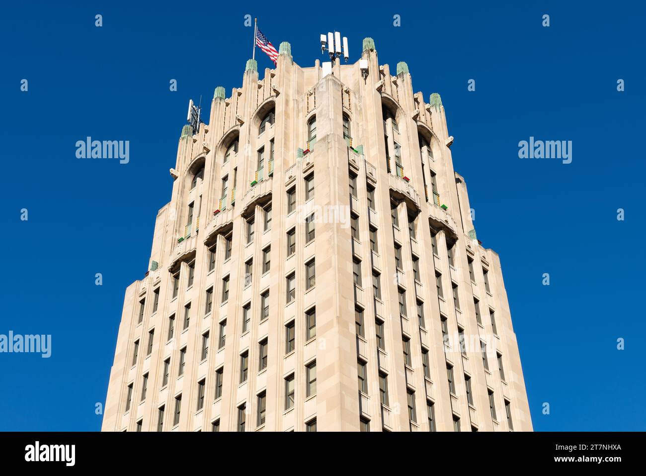 Downtown building in Jackson, Michigan, USA Stock Photo - Alamy
