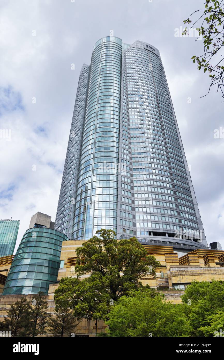 Tokyo, Japan - April 08, 2023: Roppongi Hills Mori Tower, a 54-story ...