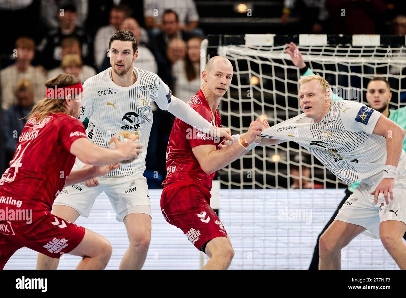 Kiel, Germany. 16th Nov, 2023. Handball: Champions League, THW Kiel ...