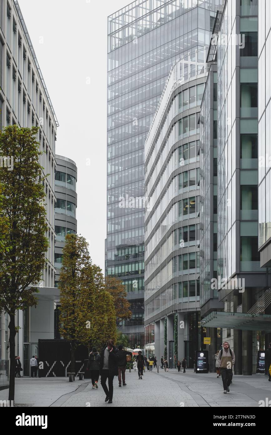 Spinningfields footbridge hi-res stock photography and images - Alamy