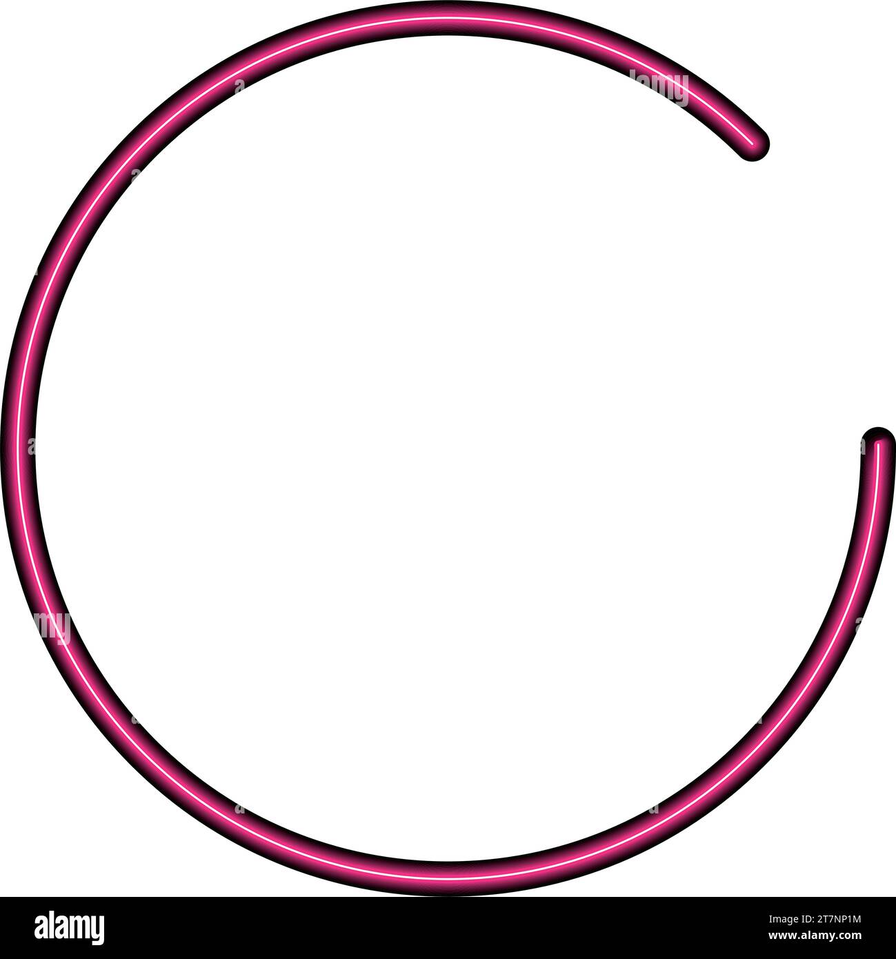 Isolated empty neon label Vector Stock Vector Image & Art - Alamy