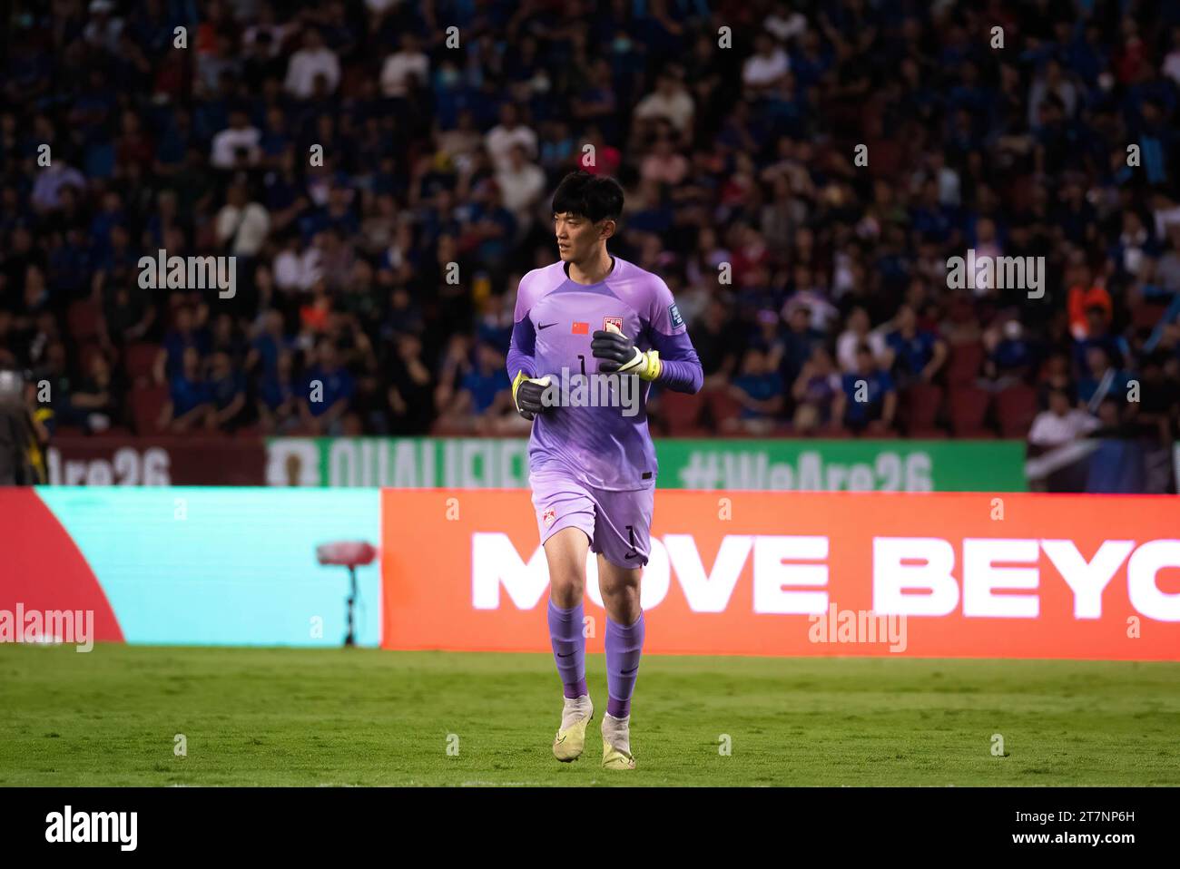 Bangkok, Thailand. 16th Nov, 2023. Yan Junling #1 of China seen in ...