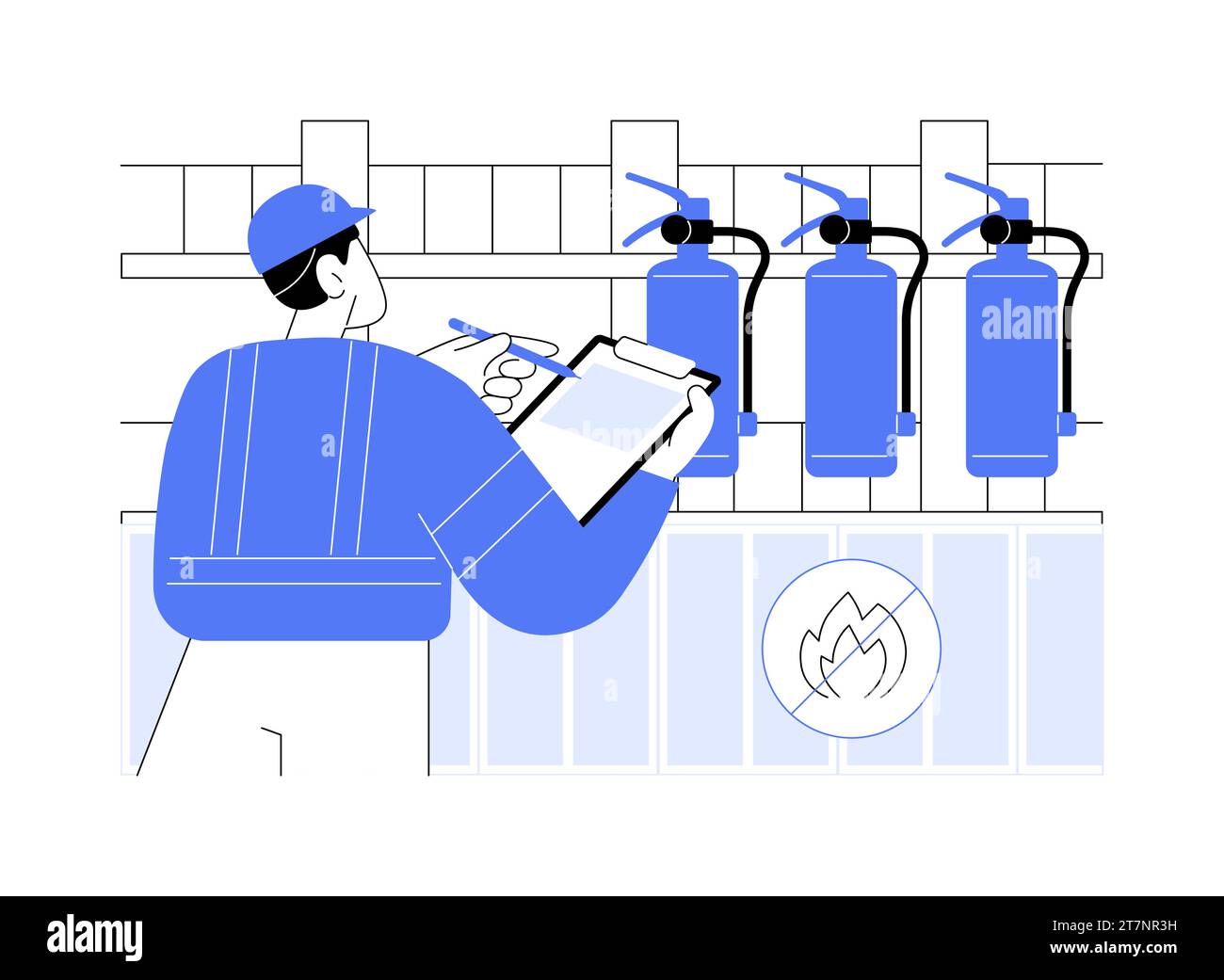 Fire checks Stock Vector Images - Alamy