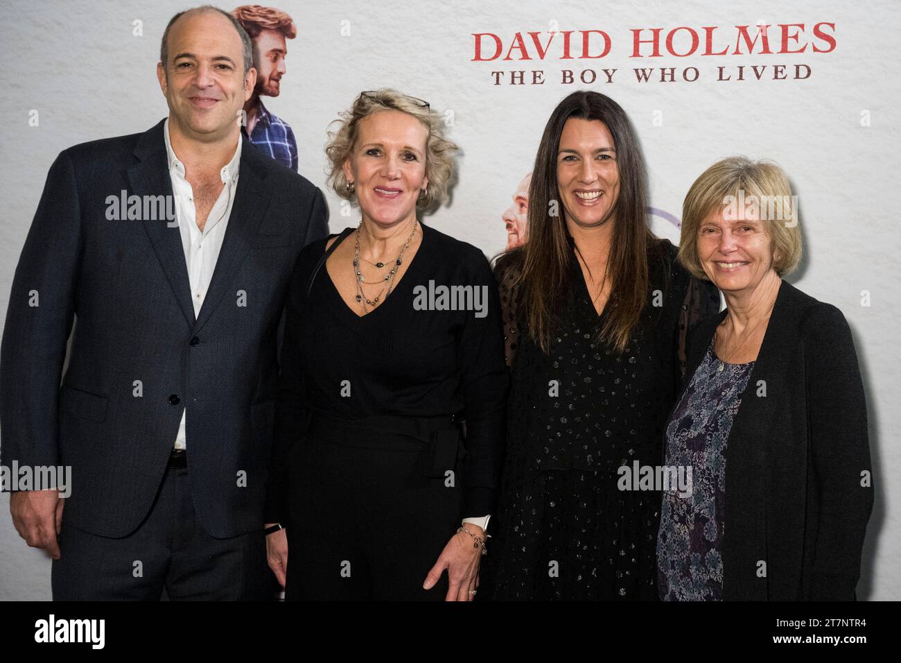 London, UK. 16 November 2023. Simon Chinn, Vanessa Davies, Sue Latimer ...