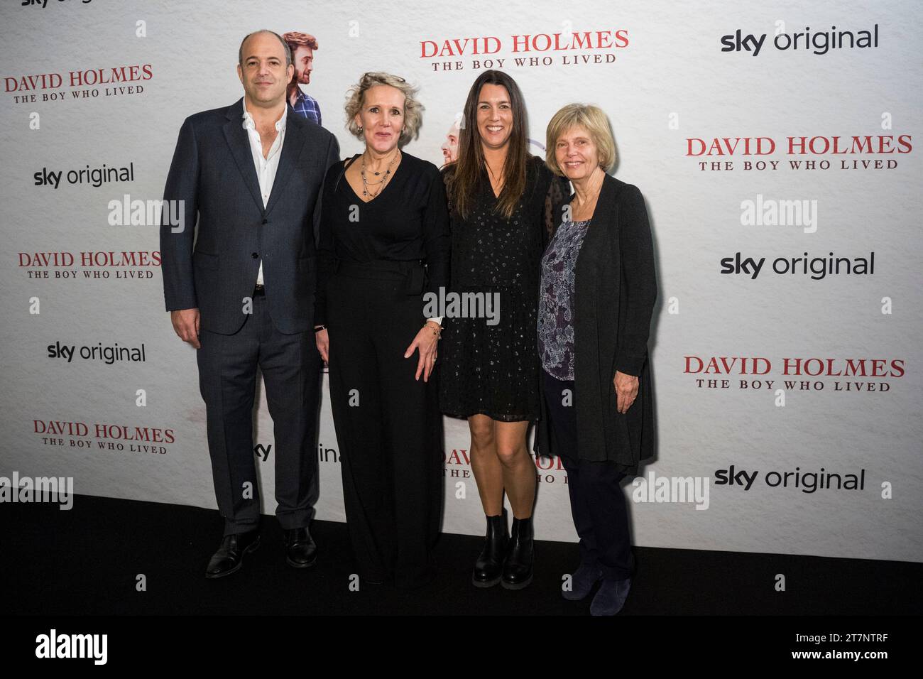 London, UK. 16 November 2023. Simon Chinn, Vanessa Davies, Sue Latimer ...