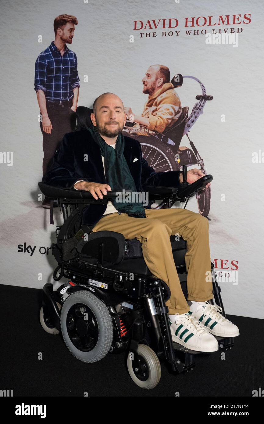 London, UK. 16 November 2023. David Holmes attends the UK premiere of Sky's 'David Holmes: The ...