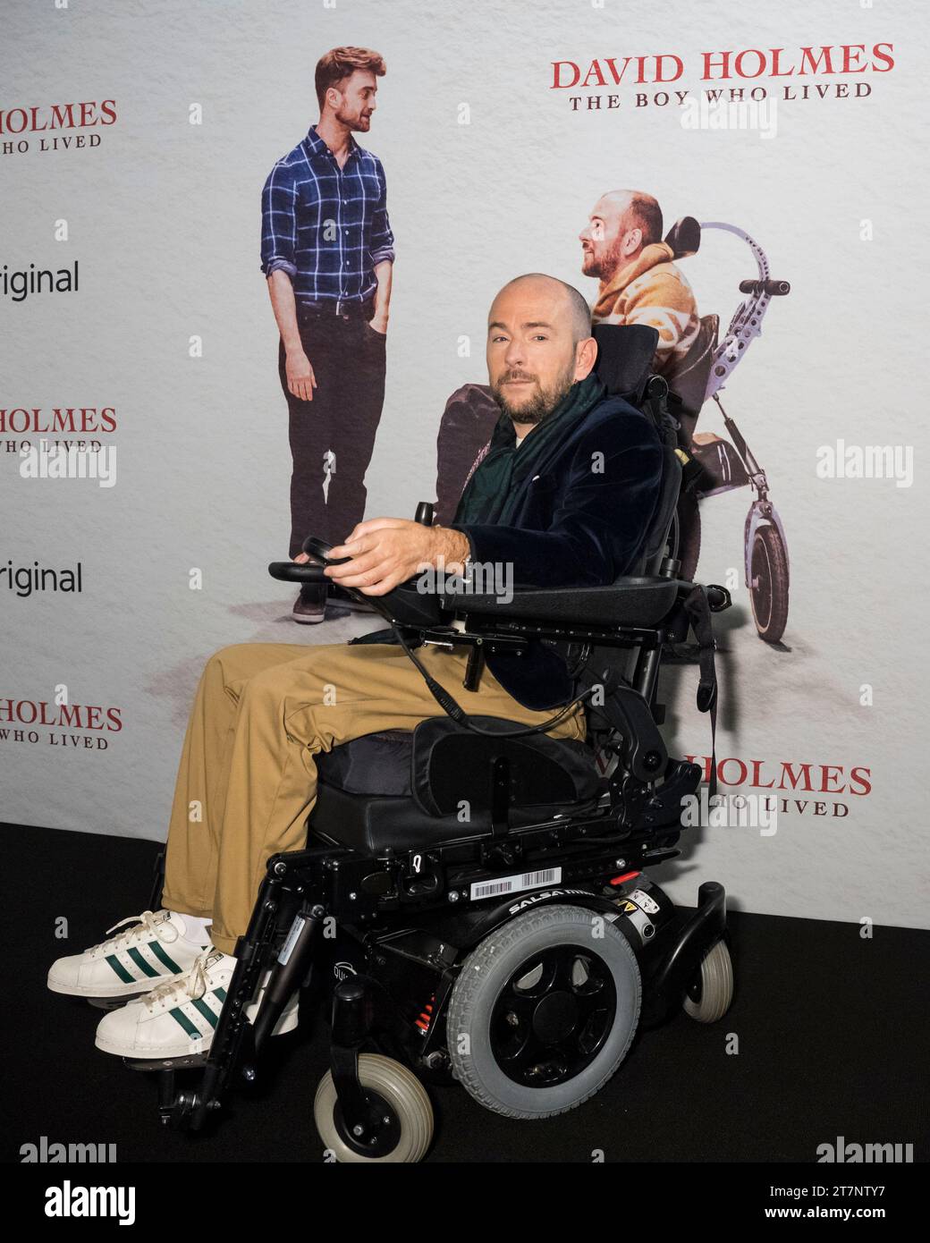 London, UK. 16 November 2023. David Holmes attends the UK premiere of Sky's 'David Holmes: The ...