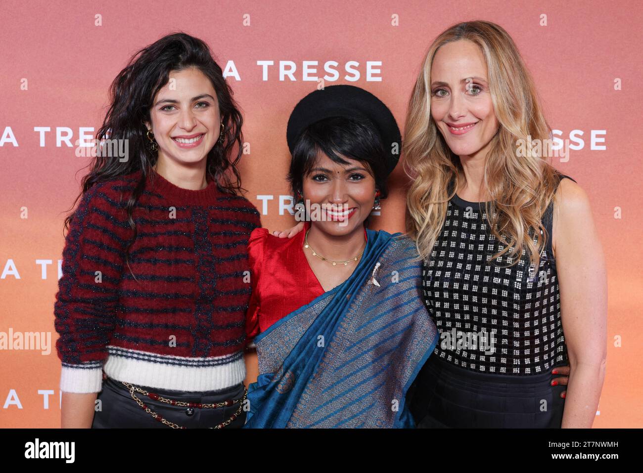 Paris, France. 16th Nov, 2023. Italian actress Fotini Peluso, Indian ...