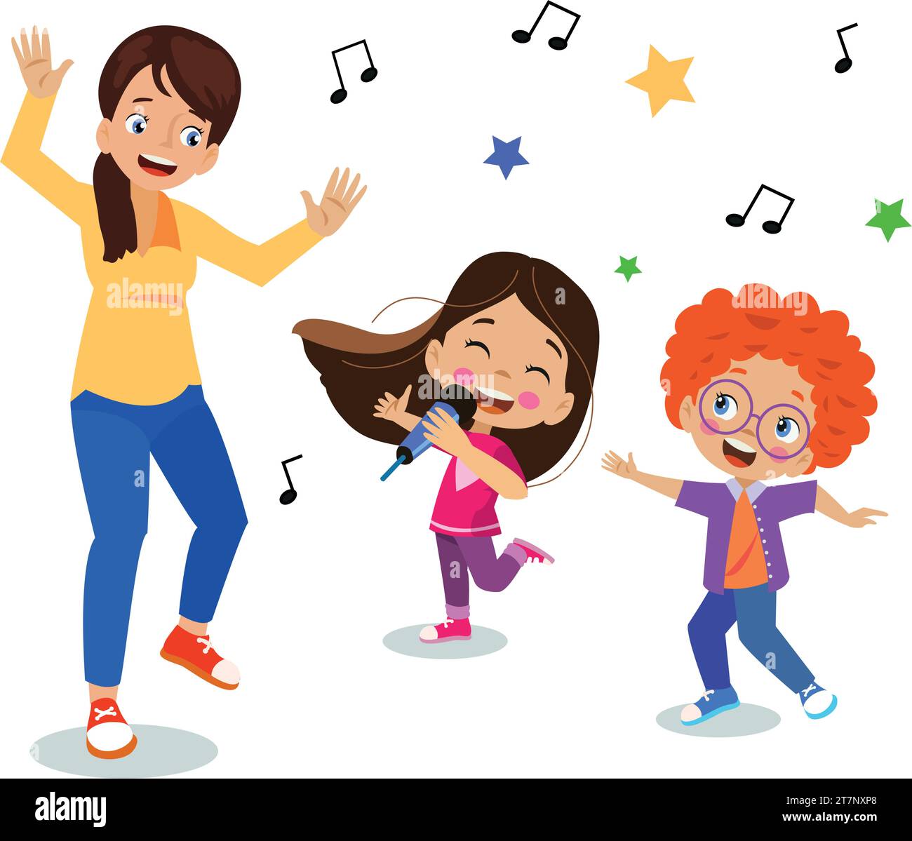 Children holding hands line Stock Vector Images - Alamy