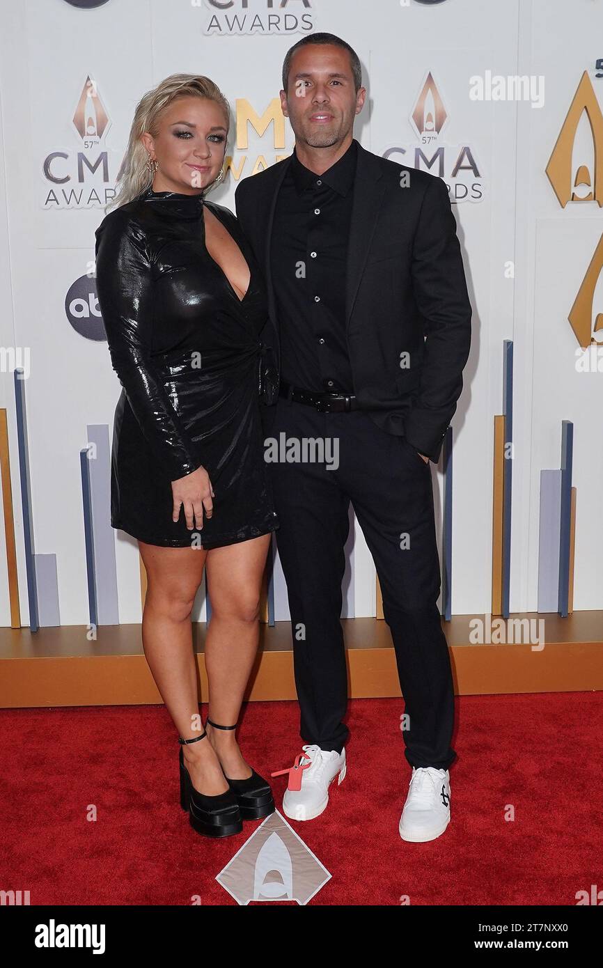 November 8, 2023, Nashville, Tennessee: Nikki Boon, Jeff Braun. 57th ...