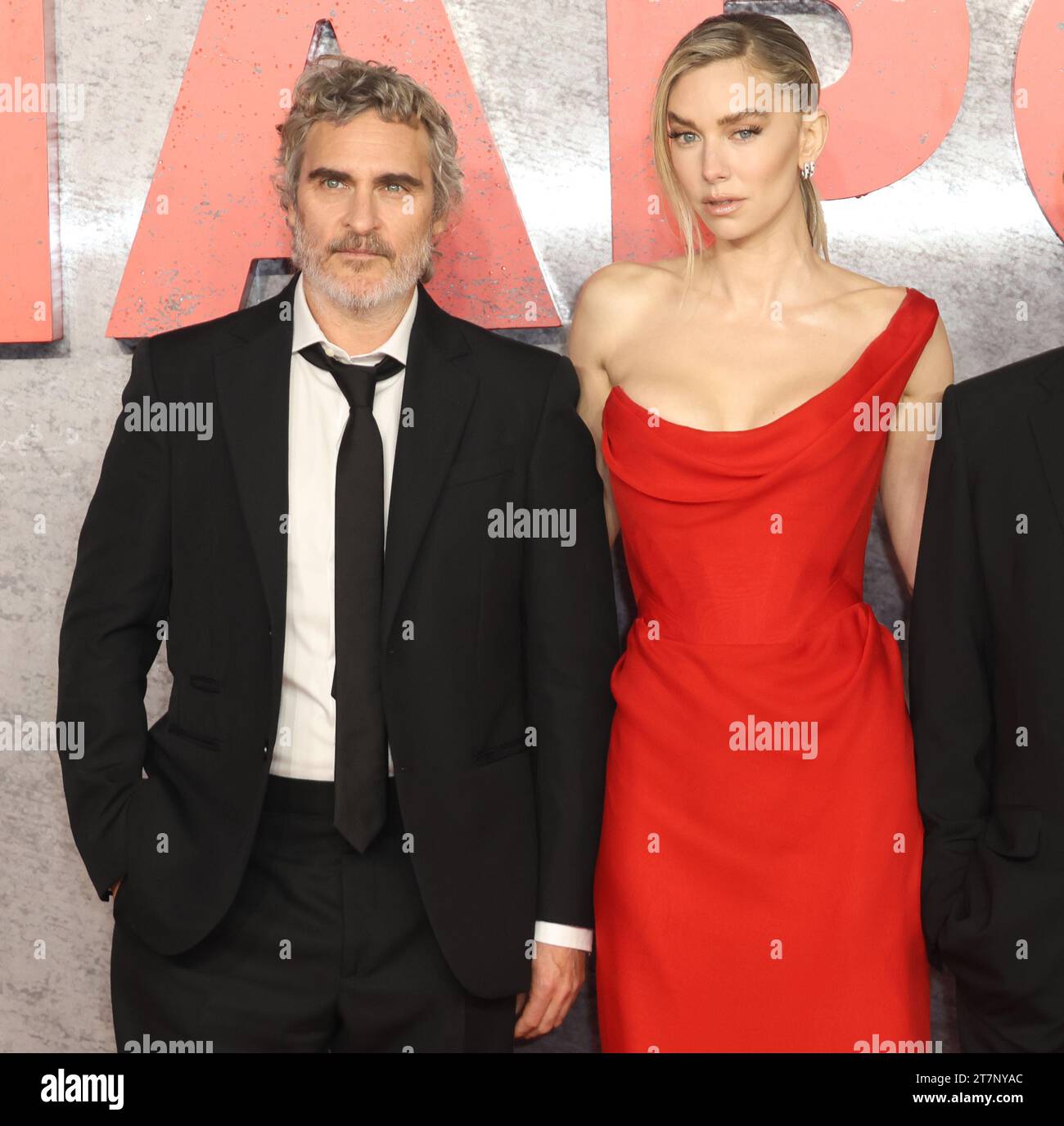 Joaquin Phoenix and Vanessa Kirby, Napoleon - UK Premiere, Leicester ...