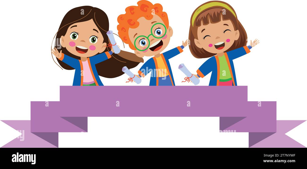 Graduation students blue Stock Vector Images - Alamy