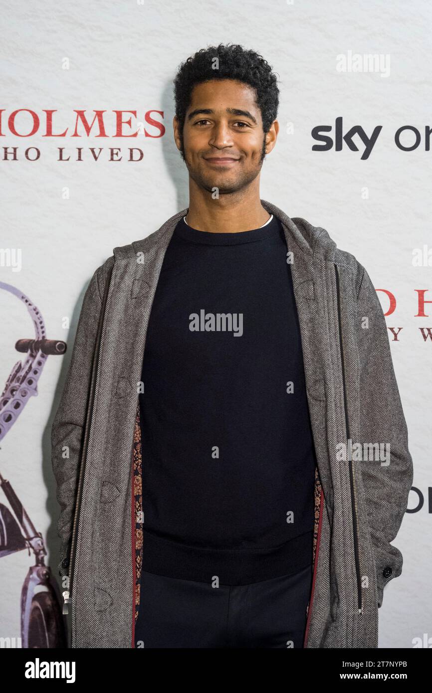 London, UK. 16 November 2023. Alfred Enoch, Harry Potter actor, attends ...