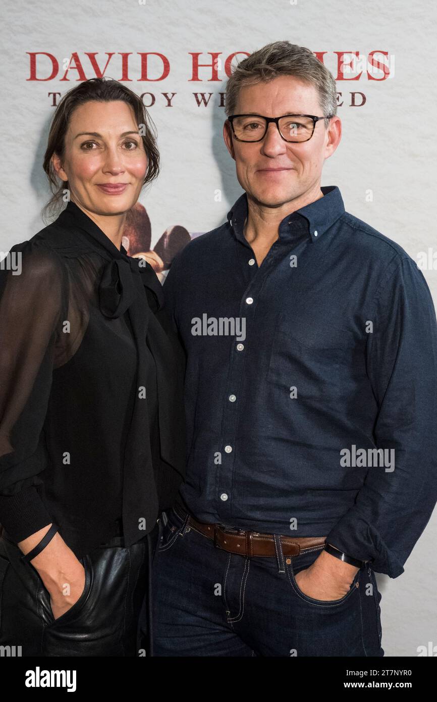 London, UK. 16 November 2023. Ben Shephard, TV presenter, and wife ...