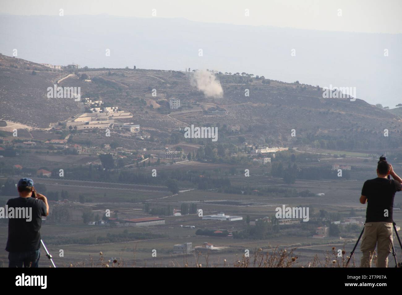 Khiam, Lebanon. 16th Nov, 2023. Photo taken on Nov. 16, 2023 shows ...